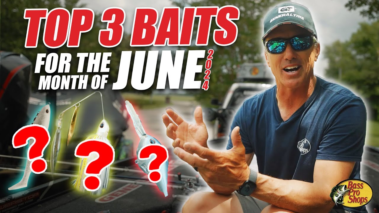 My TOP 3 Baits to use in the month of JUNE - YouTube