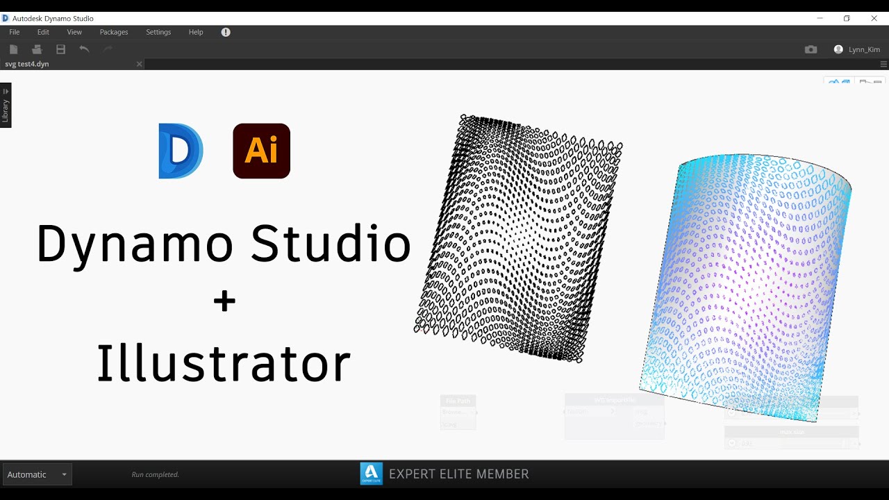 [ DYNAMO Show ] Dynamo + Illustrator - YouTube