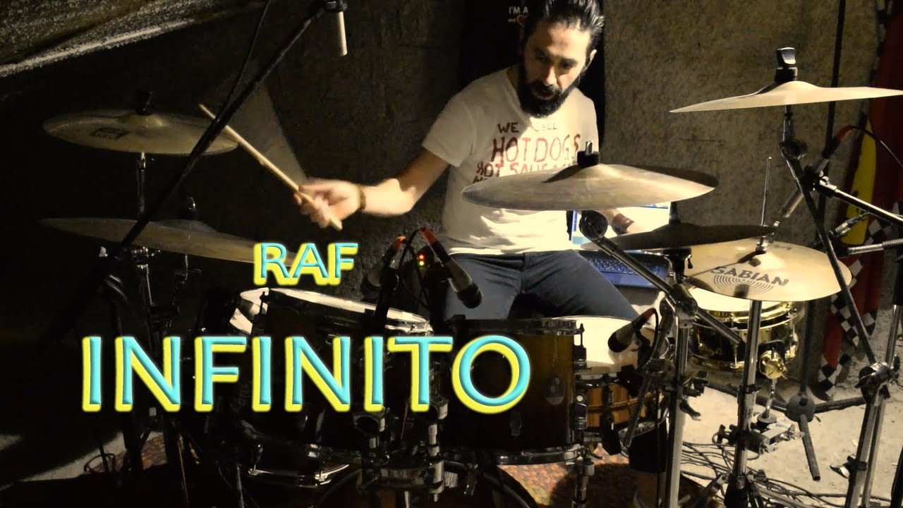 Raf - Infinito (drum cover) - YouTube