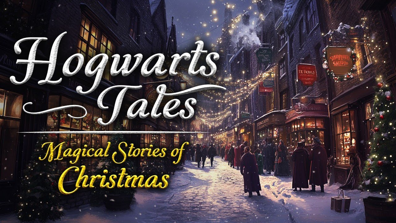 3 Hogwarts Christmas Stories | Harry Potter inspired Bedtime Stories | Cozy Ambiance for Sleep ...