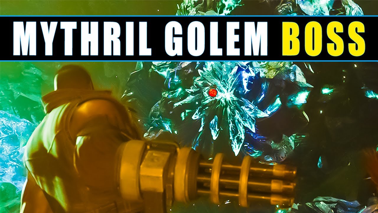 Final Fantasy 7 Rebirth Mythril Golem Boss Fight - How to beat the rock ...