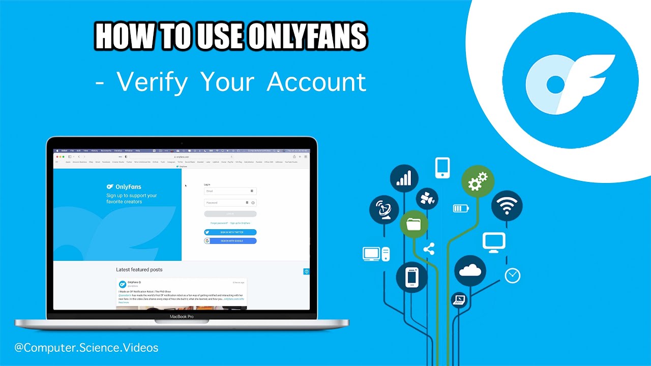 How to VERIFY to Your ONLY FANS Account On a Mac / Desktop Computer ...