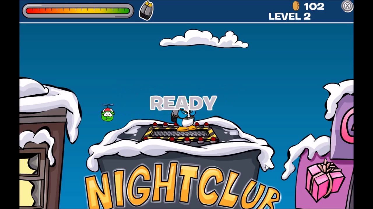 Club Penguin Jet Pack Adventure Gameplay - YouTube