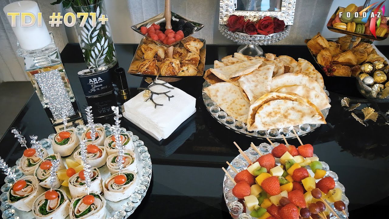 catering food ideas #071+ | Buffet Table Decorating Ideas | finger food ...