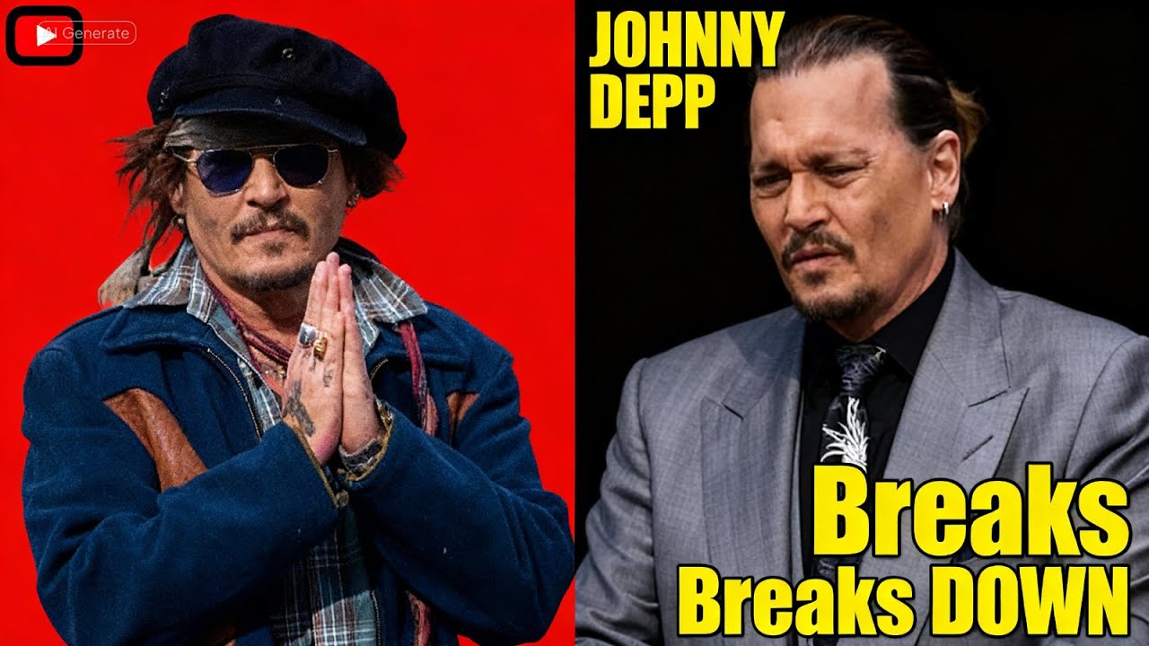 Johnny Depp Breaks Down 😲😘 in Emotional Moment During Surprise ...