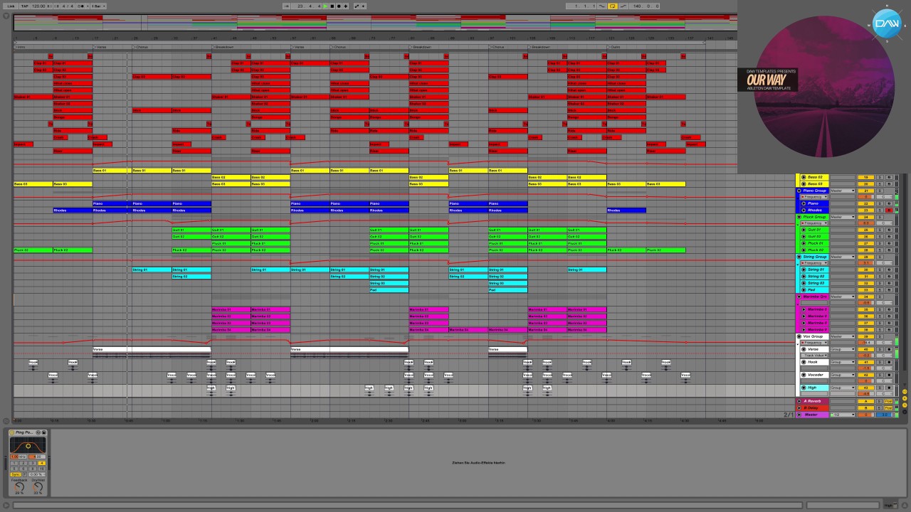 Our Way Ableton DAW Template - YouTube