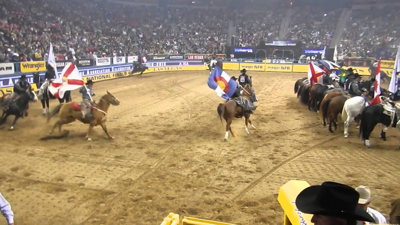 OPENING NIGHT AT THE NATIONAL FINALS RODEO 2015 - YouTube