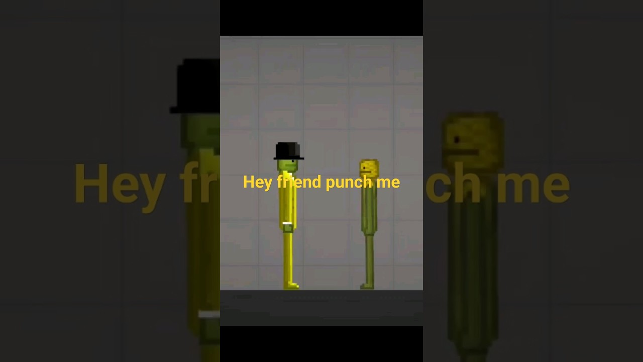 Hey friend punch me - YouTube