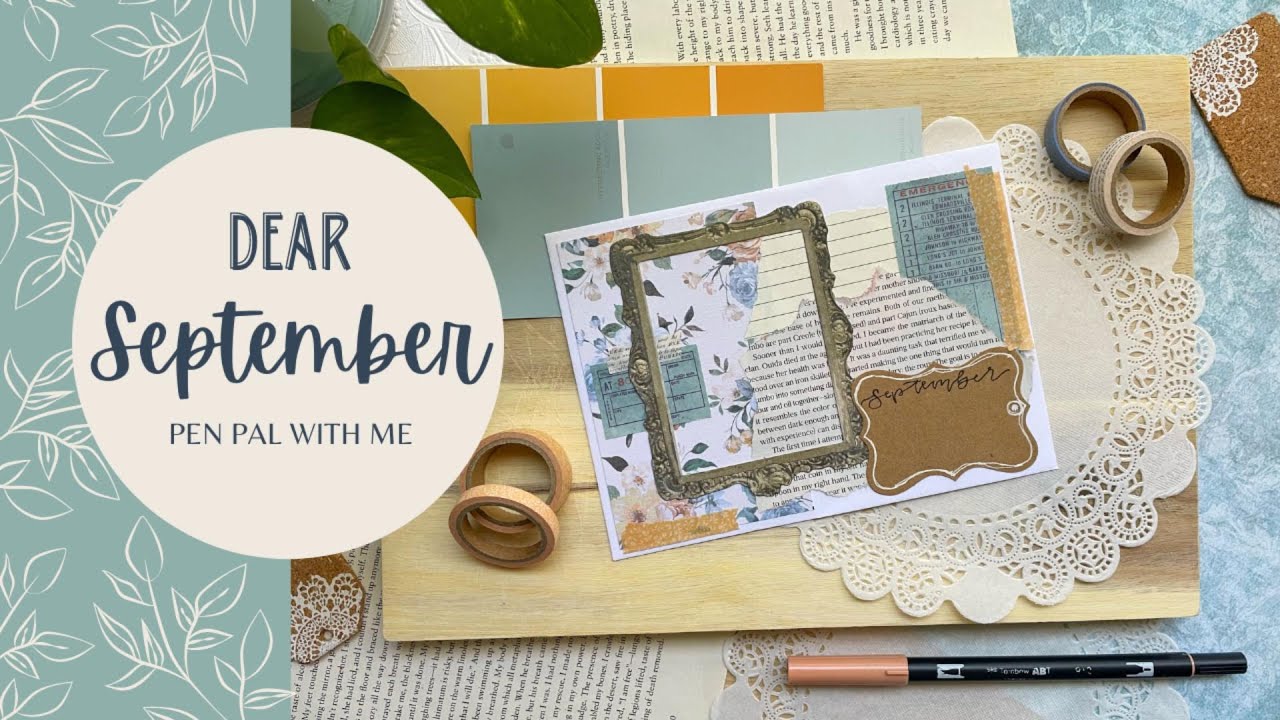 Pen pal with me || Dear September - YouTube