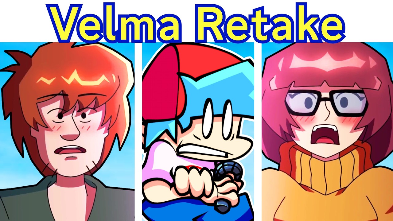 FNF VELMA GLOW UP IS REAL! Vs VELMA! (OFFICIAL RETAKE) DEMO (ft. Shaggy ...