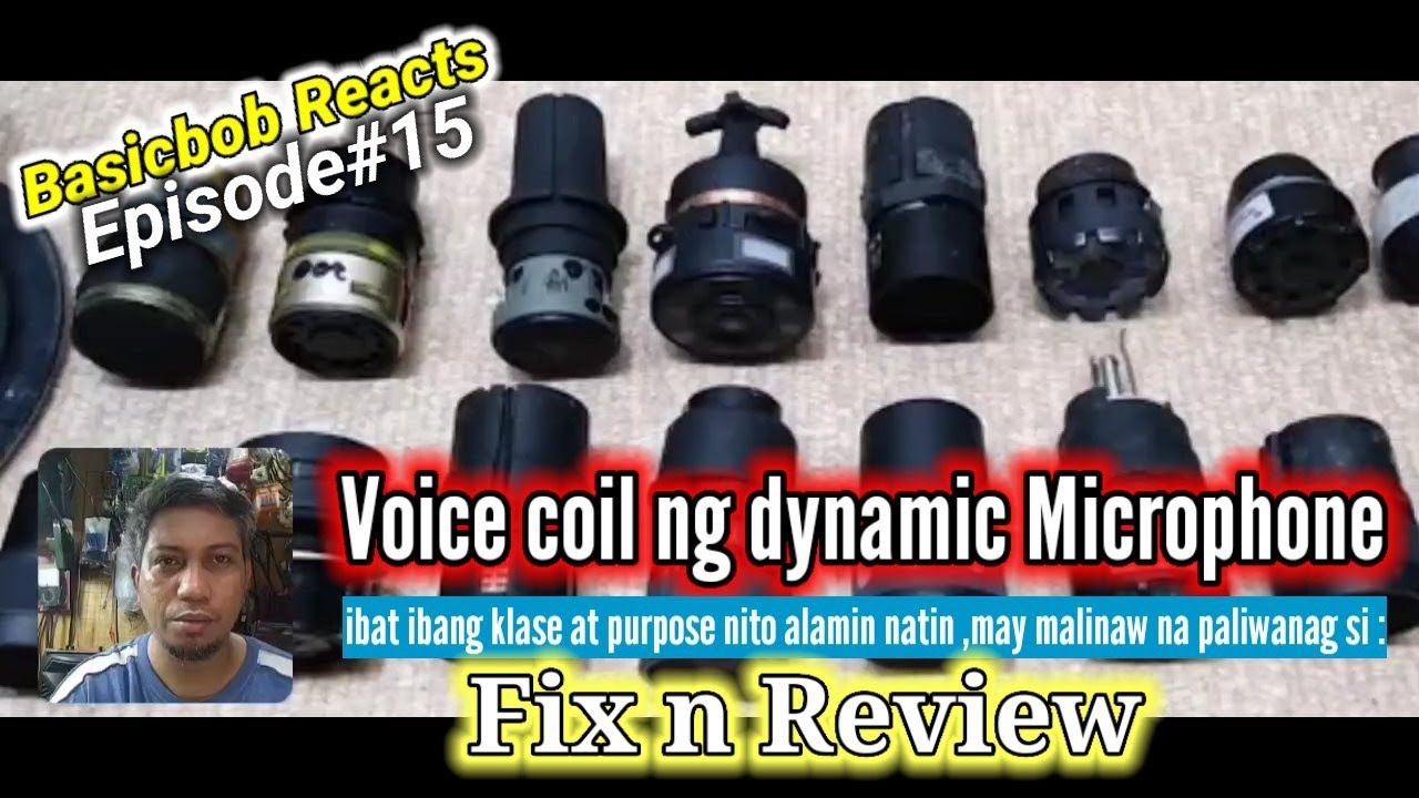 Alamin!! ibat ibang klase Ng voice coil para sa dynamic mic ,para ...