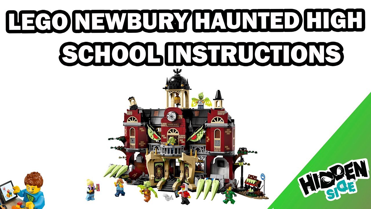 LEGO Newbury Haunted High School - Building Instructions - Hidden Side ...
