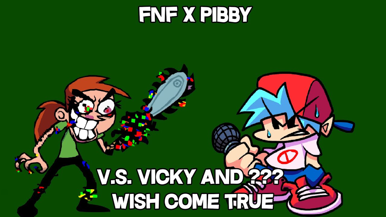 Friday Night Funkin Mod Showcase V.S. Vicky and ??? (Wish Come True ...