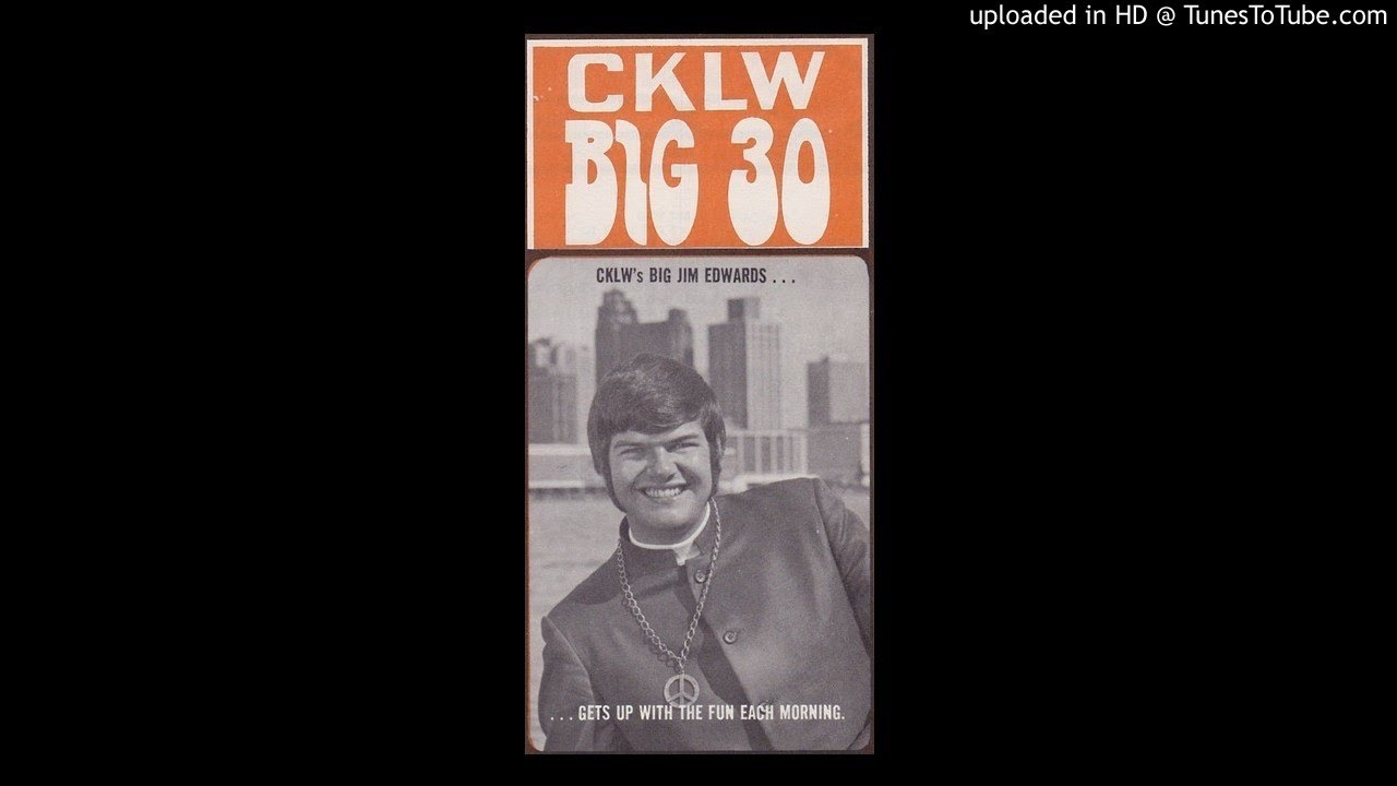 CKLW Windsor/Detroit - January 1968 - Big Jim Edwards - YouTube