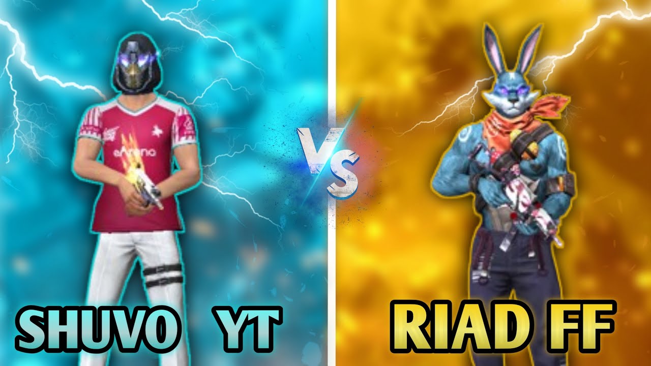 SHUVO VS RIAD FF !! OP 1V1 FREE FIRE CUSTOM MATCH💥#freefire #viralvideo - YouTube