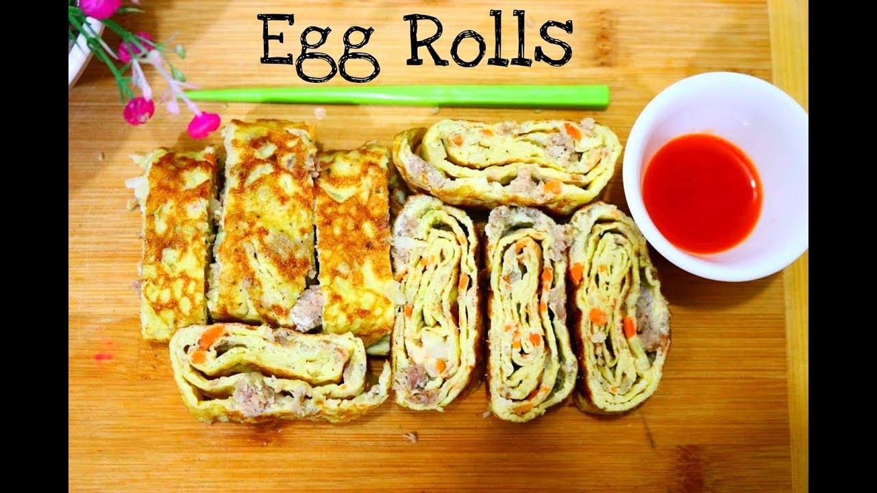 Egg Rolls Recipe.|| How to make egg rolls - YouTube