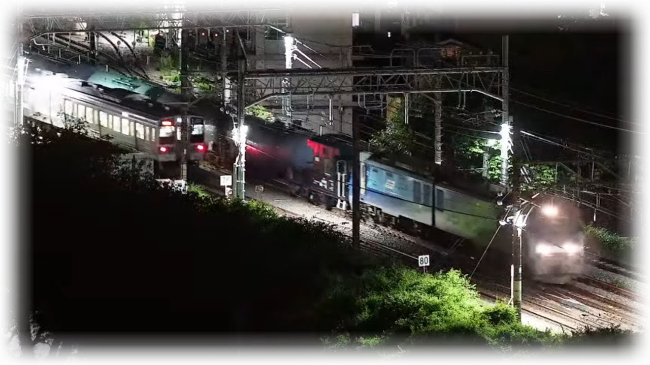 2023/07/20 PM～配信済み E257系 ヨ8000形 JR 中央線 高尾駅 周辺 ライブカメラ / 4K LIVE TOKYO JAPAN - YouTube