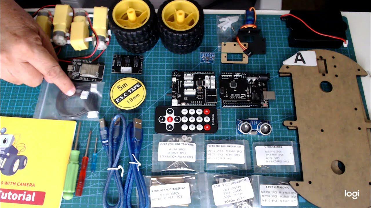 ArduBlock Arduino Smart Robot Car V4: UNBOXING - YouTube