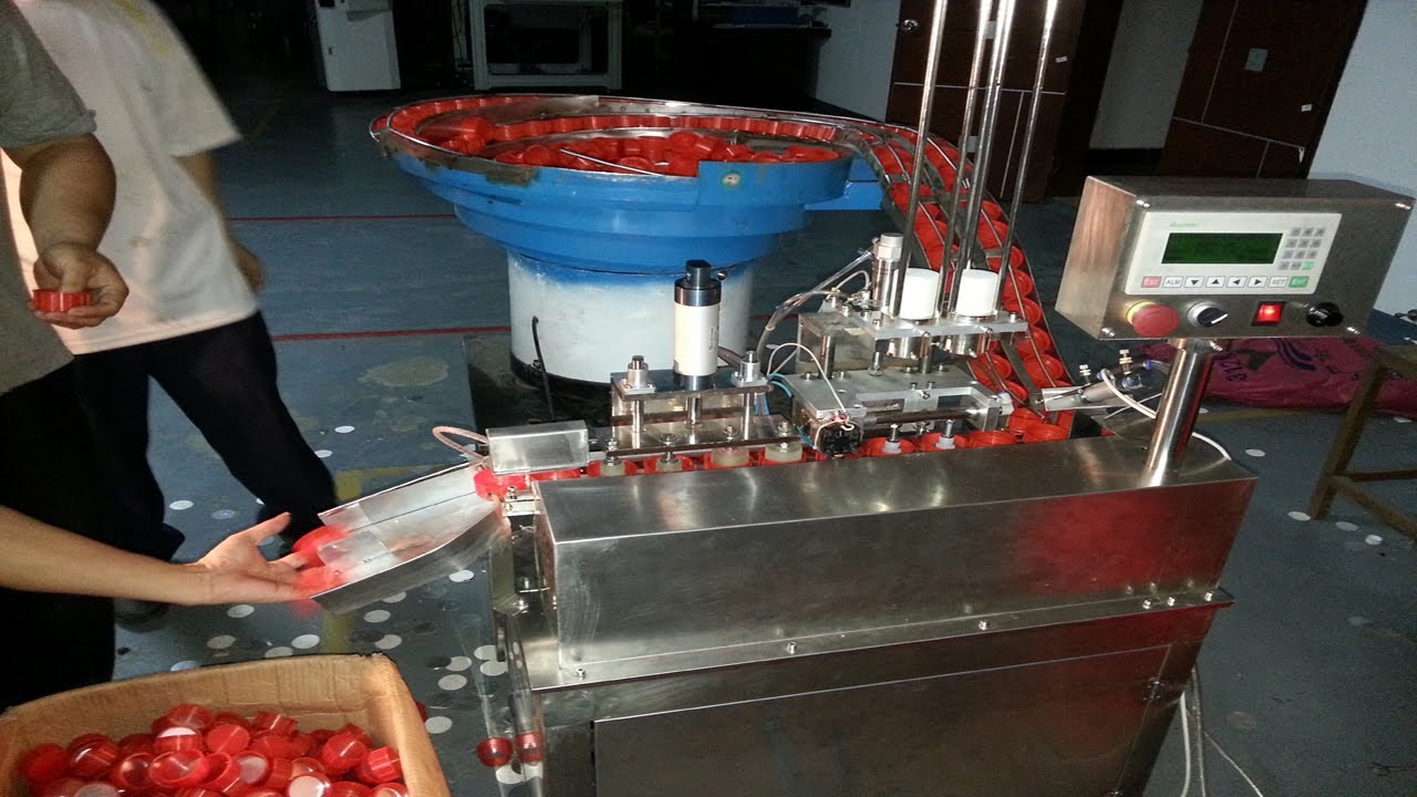 caps wadding machine caps fixer lining equipment with single vibrator ...