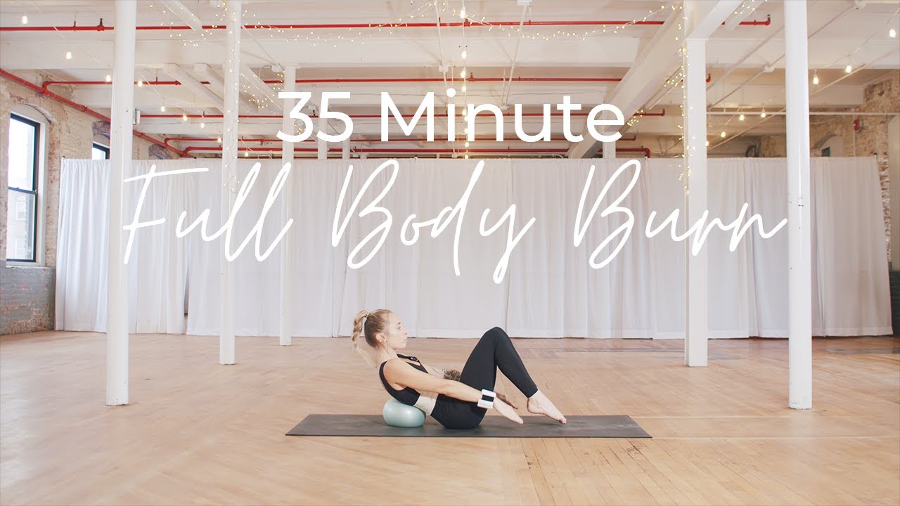 35 Minute Pilates Ball & Bala Bangles Low Impact Full Body Burn with ...