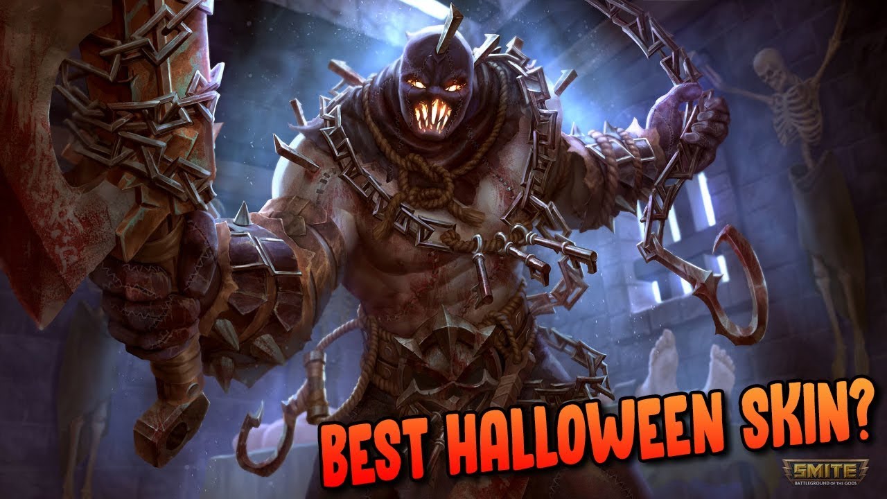 IS THIS THE NEW BEST HALLOWEEN SKIN?! BUTCHER YMIR SKIN! - Masters ...