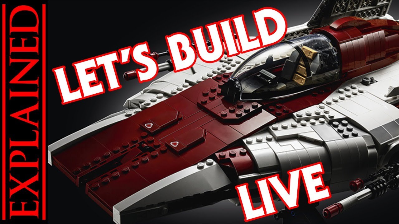 Let's Build the UCS A-Wing LIVE! - YouTube