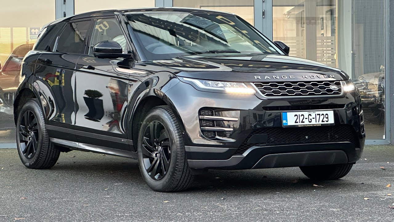 Range Rover, Evoque, P300e, R-Design, 2021. Black. - YouTube