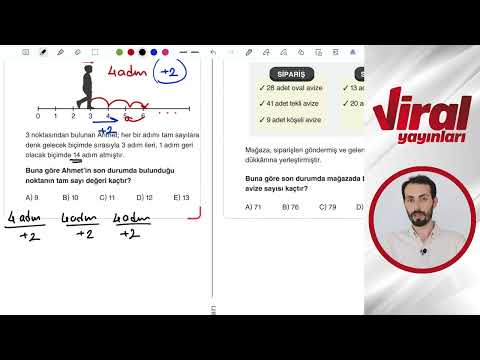 ARTIŞ AZALIŞ STRATEJİLERİ | Mantığı Yakala 1. Soru |