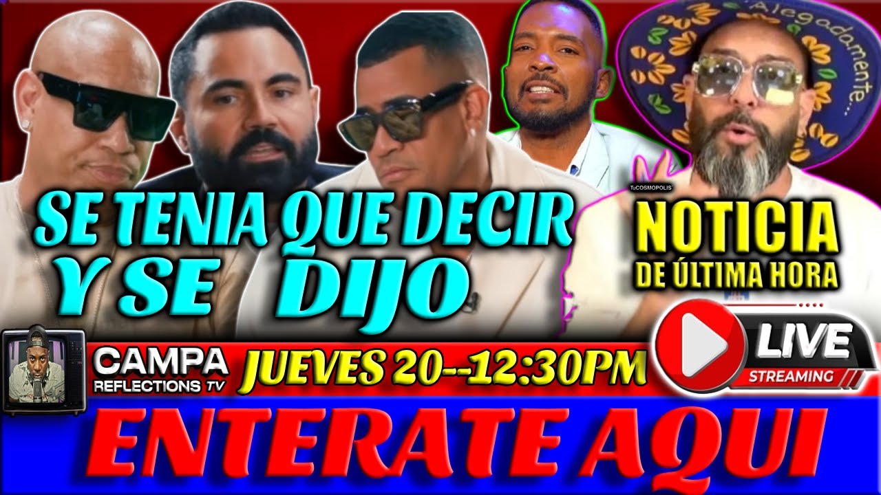 GENTE DE ZONA EN ENRIQUE SANTOS. ALEX OTAOLA. FRANK ABEL. DENUNCIAS ...