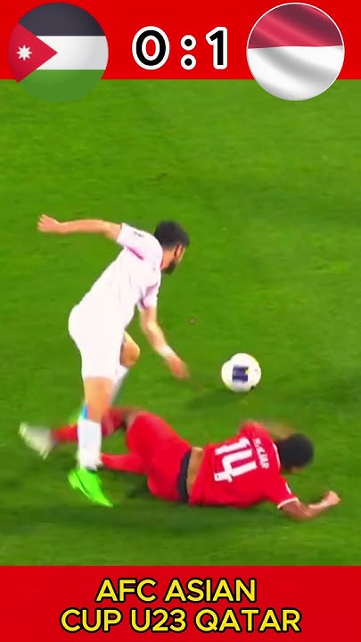 AFC ASIAN CUP U23 - Jordan vs Indonesia - Highlights #shorts #timnasu23 #afcasiancup2024 - YouTube