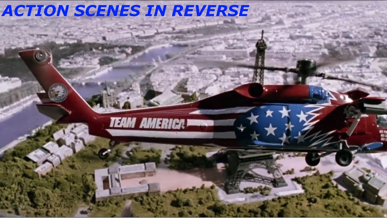 Team America World Police Opening Scene In Reverse! - YouTube
