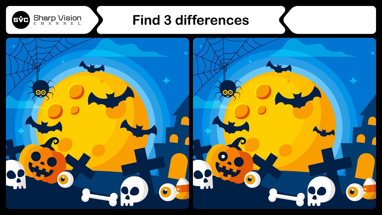 Find 3 Differences | Spot 3 Differences | Puzzle Game No3 - YouTube