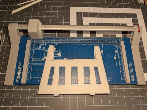 3d Printed Dahle 507 Card Cut Jig
