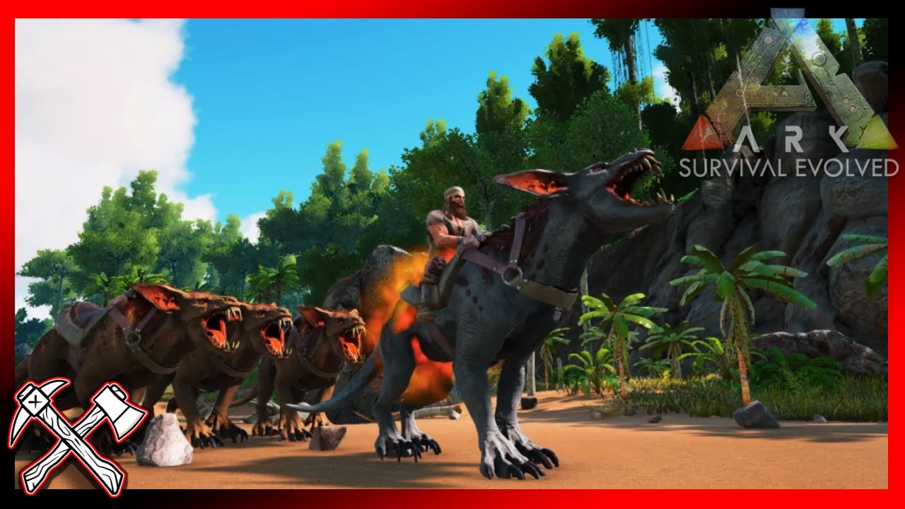 Ravager Pack!! - ARK: Survival Evolved - Ep. 5 - YouTube