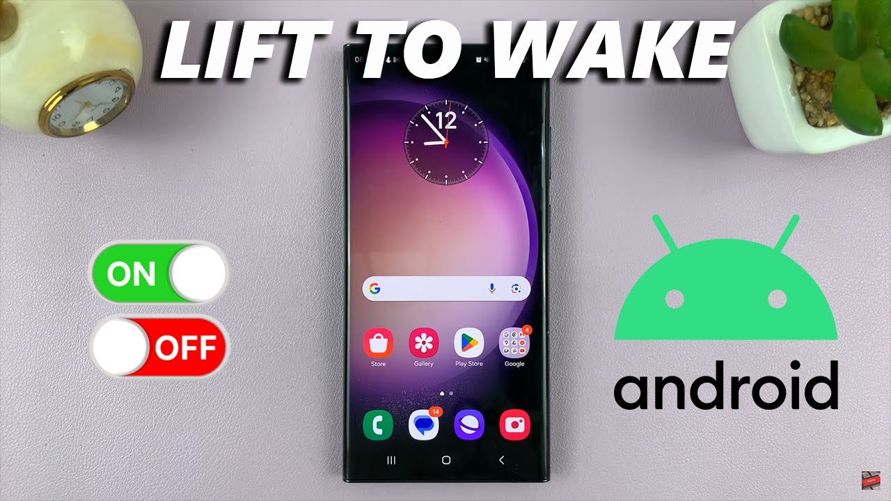 How To Enable /Disable 'Lift To Wake' On Android Phone - YouTube