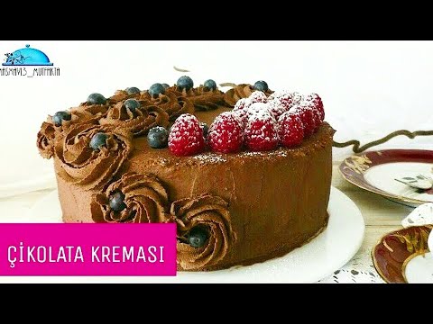 ÇİKOLATALI YAŞPASTA (lezzetli sabit bir Kremadir tüm pastalarda kullanabilirsiniz) Masmavi3mutfakta