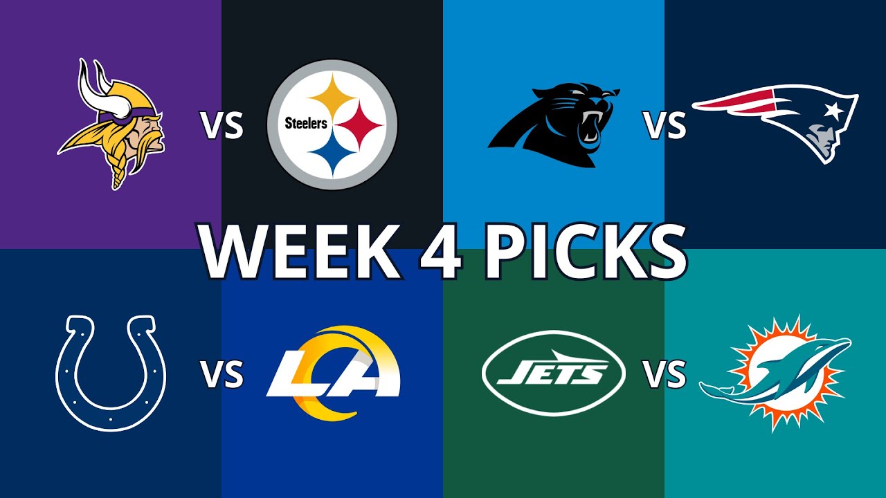 NFL Week 4 Picks - YouTube