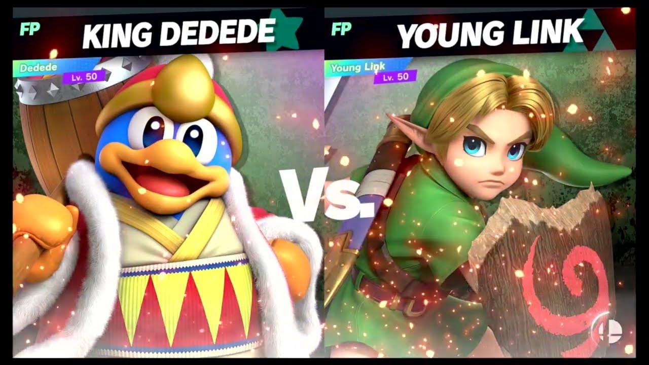 Super Smash Bros Ultimate Amiibo Fights – Dedede vs the World #22 Dedede vs Young Link - YouTube