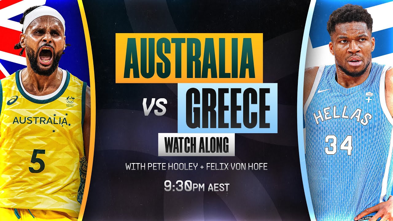 Australia vs Greece - Watch Along with Pete Hooley and Felix Von Hofe ...