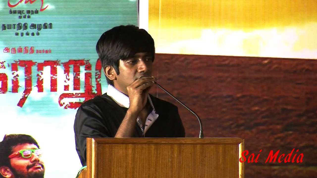 Music Director Dharan Kumar speaks at Thagararu Press Meet - YouTube