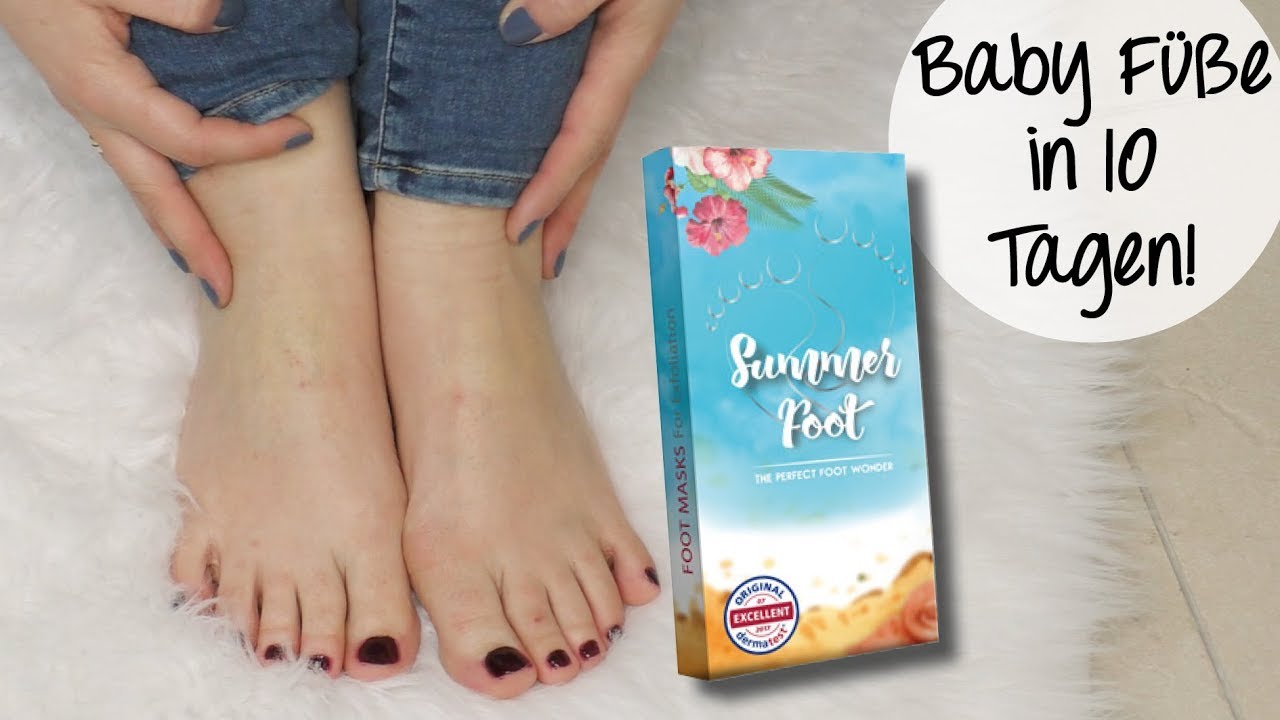 Summer Foot – weiche Baby-Füße in 10 Tagen ♡ Review - Test - Livetest ...