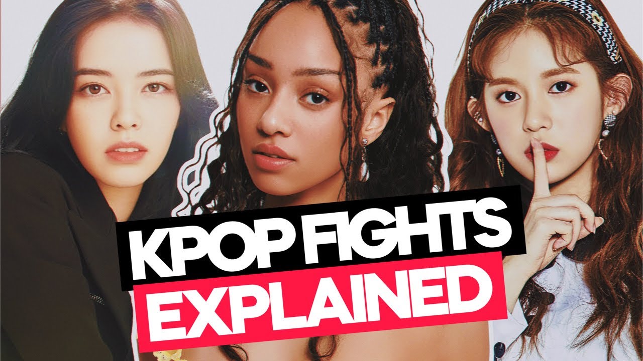 recent kpop FIGHTS explained (blackswan, katseye, momoland) - YouTube
