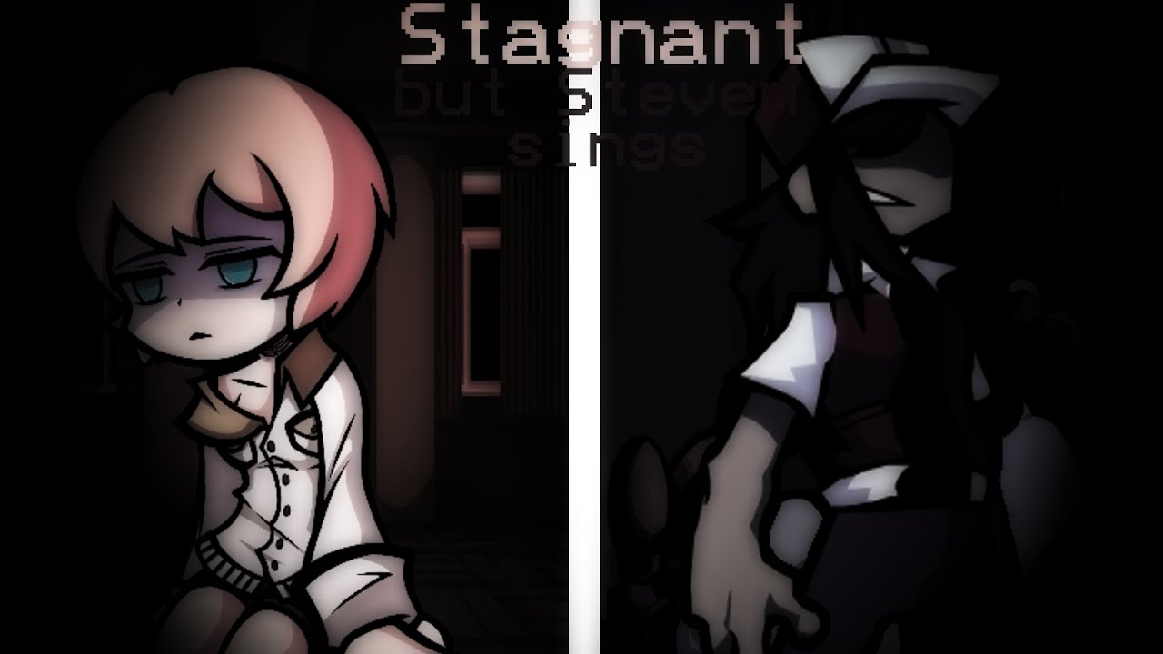 FNF Cover Stagnant but Steven/Strangled Red sings - YouTube