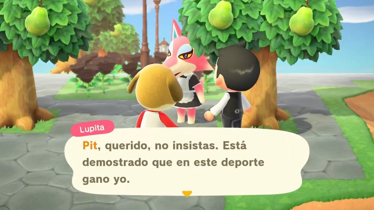 Campeonato de trabalenguas con Lupita y Pit | Animal Crossing - YouTube