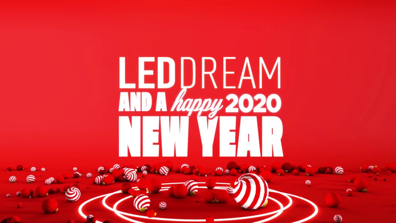 LED DREAM | Merry Christmas Dream & Happy New Year 2020 🎁🎅🎄💚 - YouTube