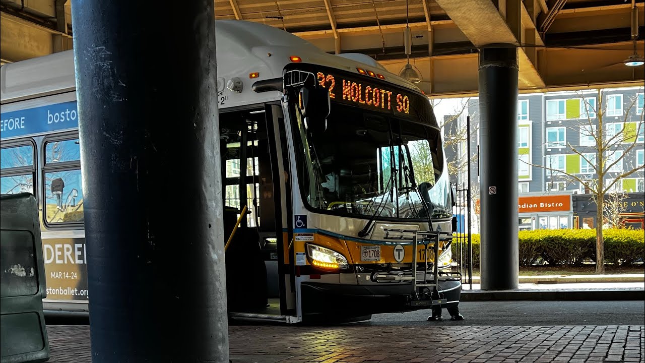 MBTA NFI 2016 XN40s on Route 32 & 42 at Forest Hills Station - YouTube