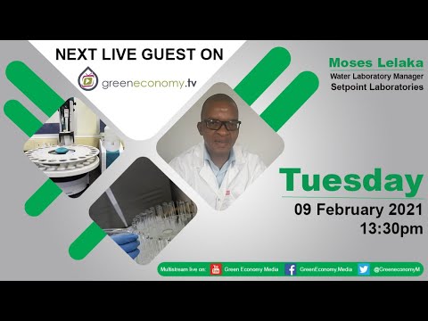 Moses Lelaka, Water Laboratory Manager at Set Point Laboratories. - YouTube