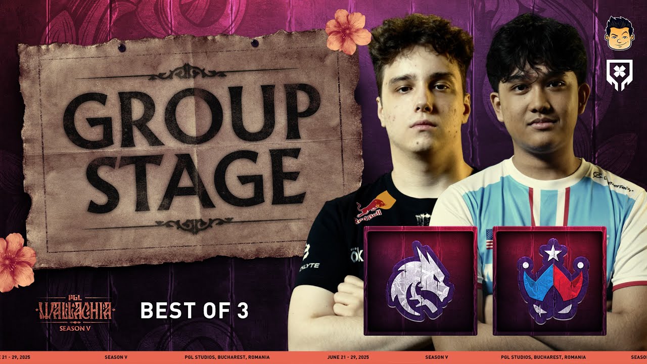 [FIL] Team Spirit vs Wildcard (BO3) | PGL Wallachia Season 5 - Group ...