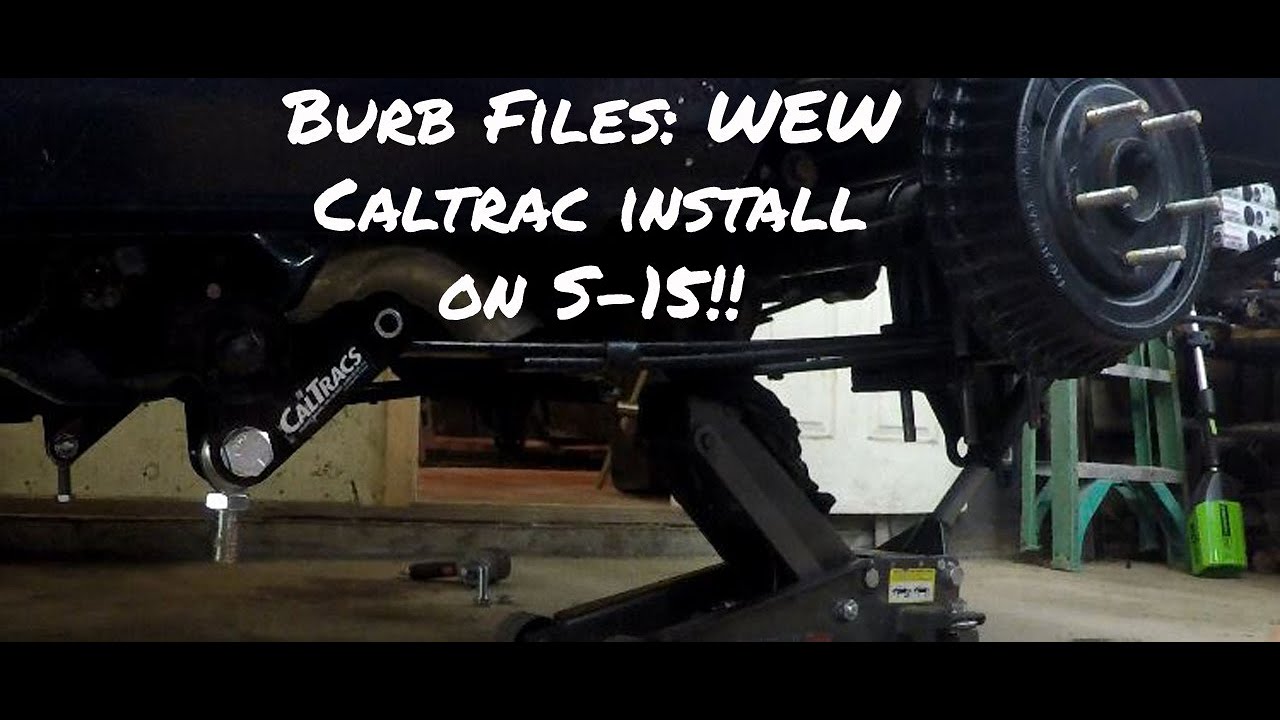 Burb Files: WEW: S-15 Caltrac install. - YouTube