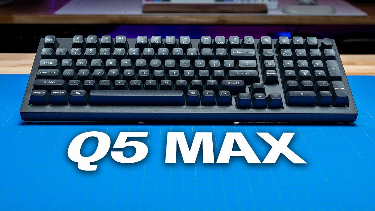 Keychron Q5 Max Review - Barebones vs Prebuilt - YouTube
